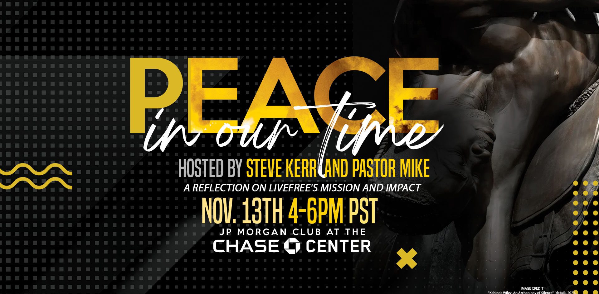 Peace in Our Time RSVP - Live Free USA - Pastor Mike McBride